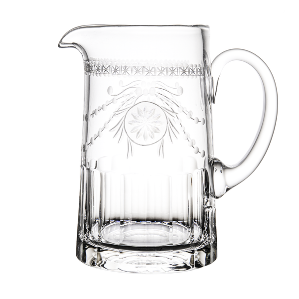William Yeoward - Jenkins Pearl Pitcher 40.6 oz - Ajka Crystal Eu store